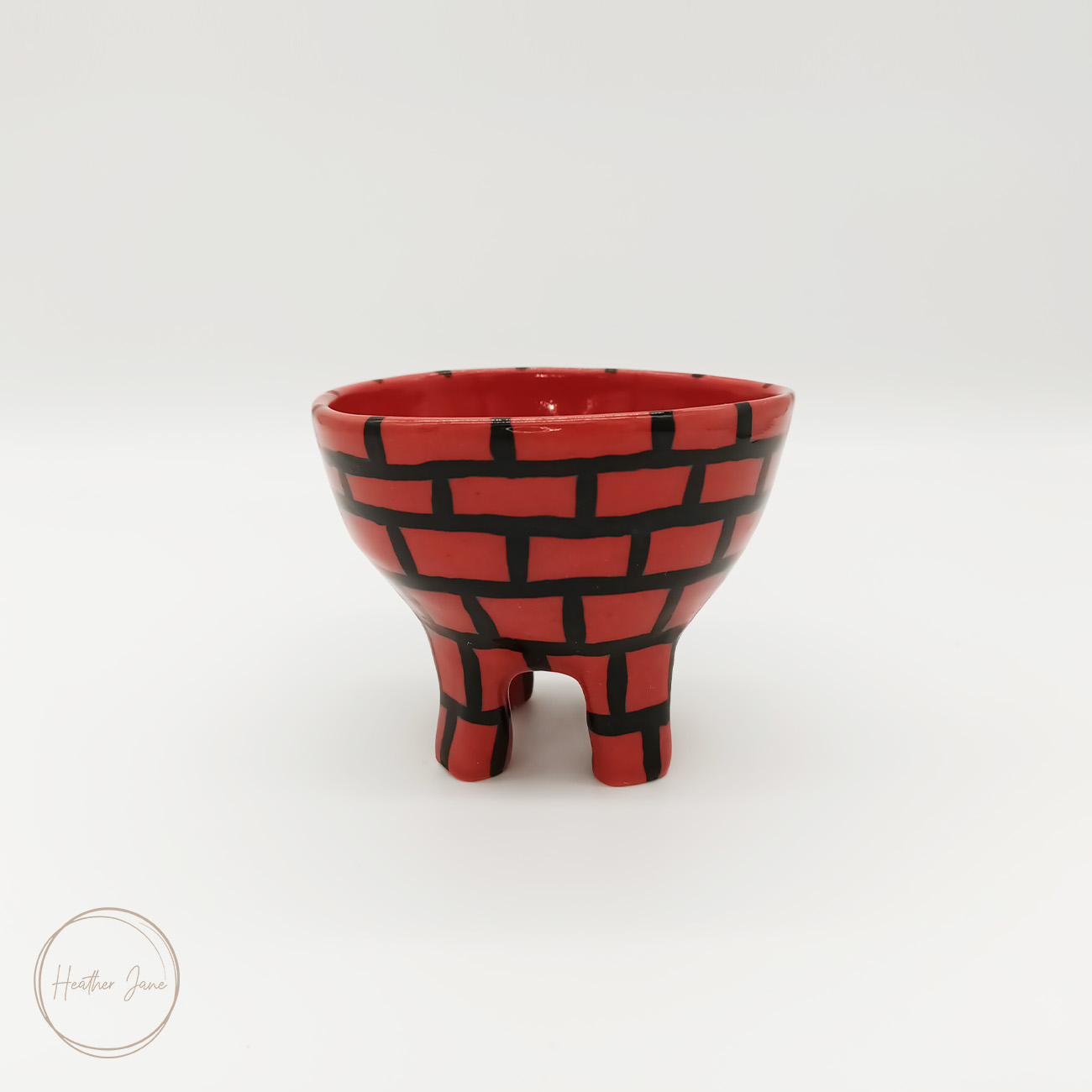 Primary Clash Legged Pot – Heather Jane Creative Ceramics
